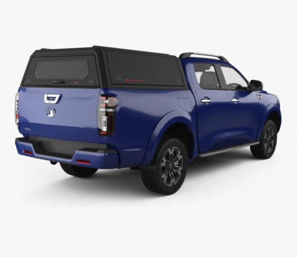 Rhino LX Alu Canopy, GWM P-Series Double Cab (2021-2024) | Beekman Canopies